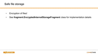 Android secure offline storage - CC Mobile | PPTX | Operating Systems ...
