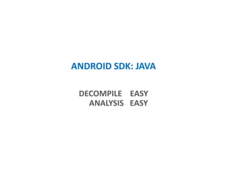 Android Security Development | PPT