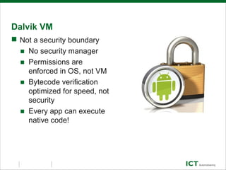 Android security in depth - extended | ODP