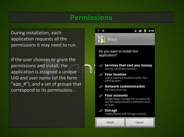 Android security model | PPTX