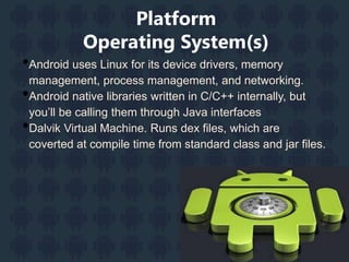 Introduction to Android - Seminar | PPT