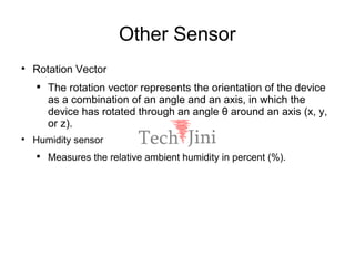Android sensors | ODP