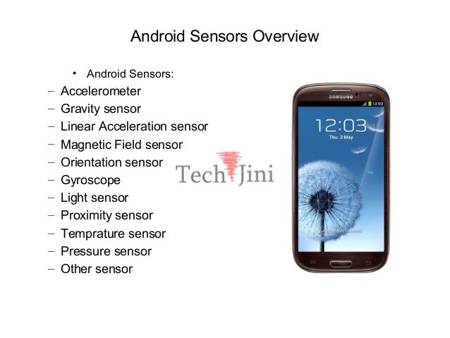 Android sensors