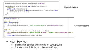 Android service | PDF