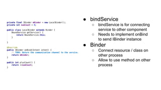Android service | PDF