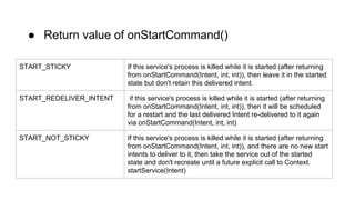 Android service | PDF