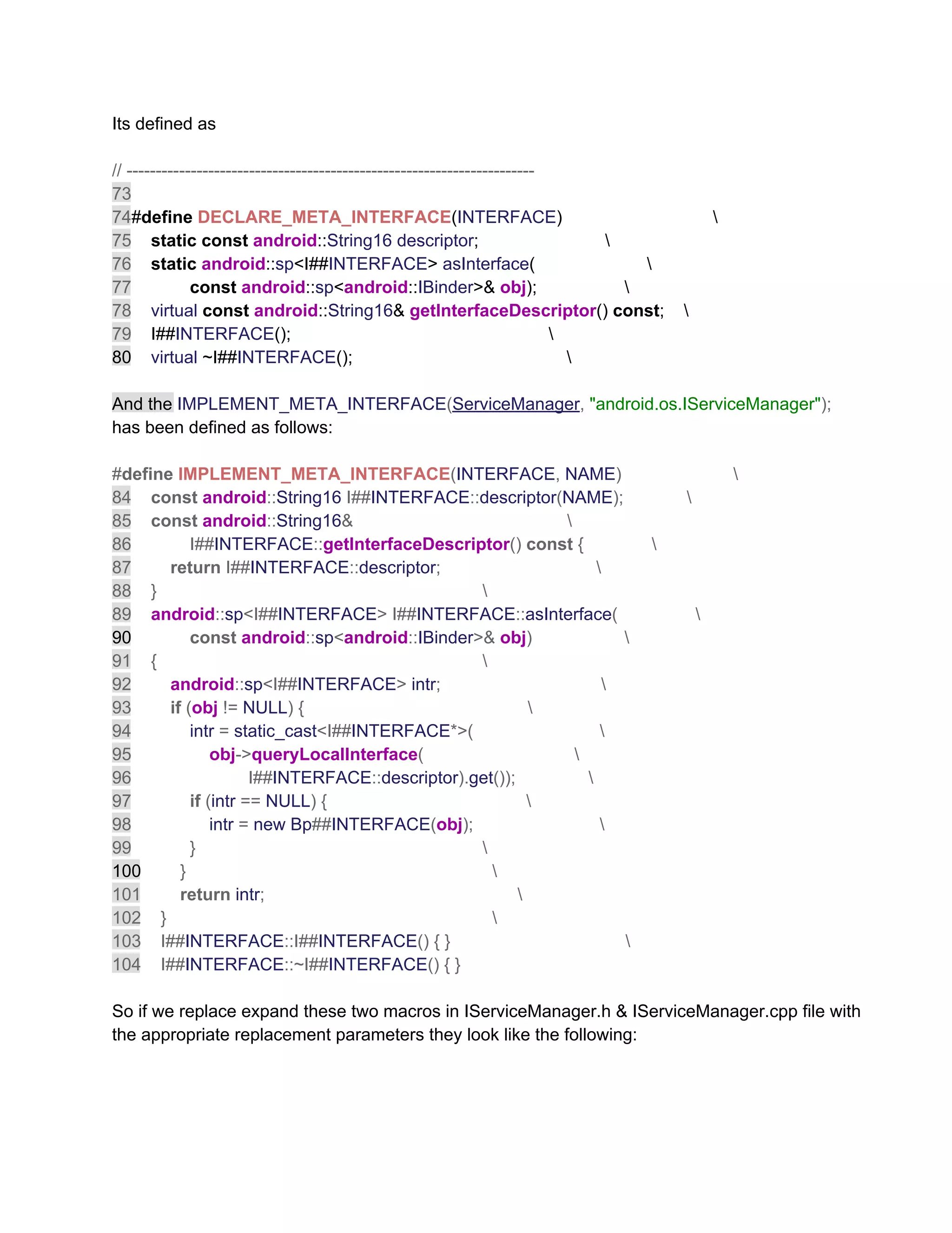 Android services internals | PDF