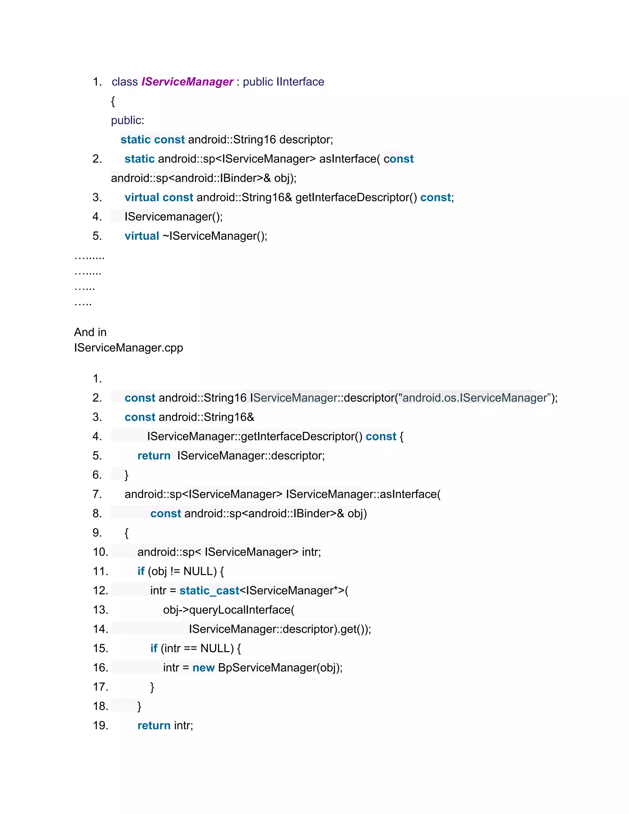 Android services internals | PDF