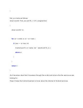 Android Services Internals Pdf