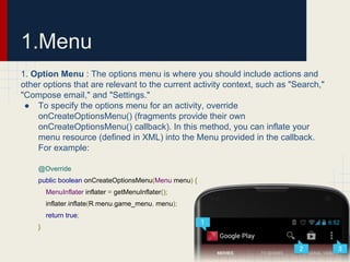 Android session 3 | PPT