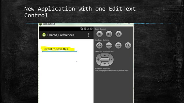Android share preferences | PPTX