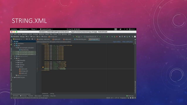 Android simple calculator | PPTX