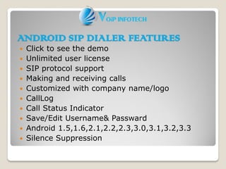 Android sip dialer | PDF