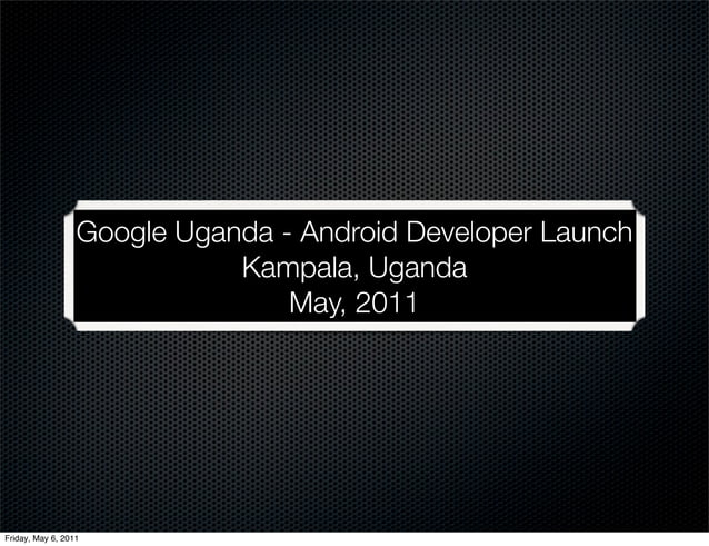 Android Development Slides | PPT