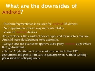 Android presentation slide | PPT