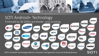 Secure Android Mobile Device: SOTI MobiControl and Android Plus ...
