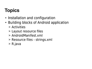 Android stepbystep | PPT