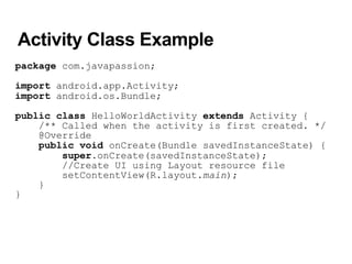 Android stepbystep | PPT