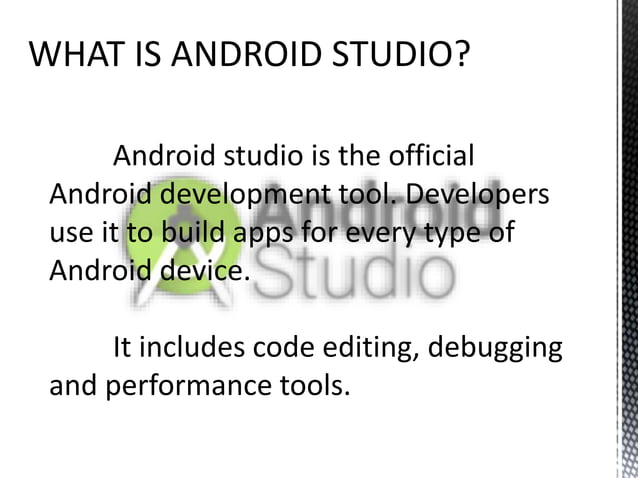 Android Studio........................pptx