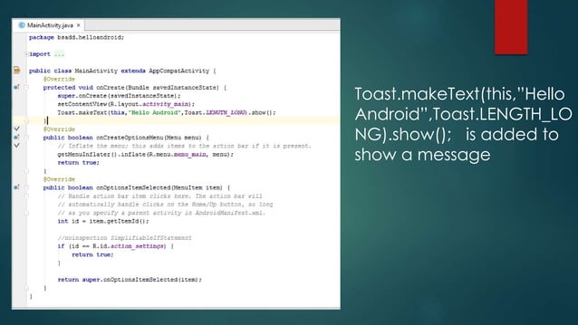 Android studio installation | PPTX