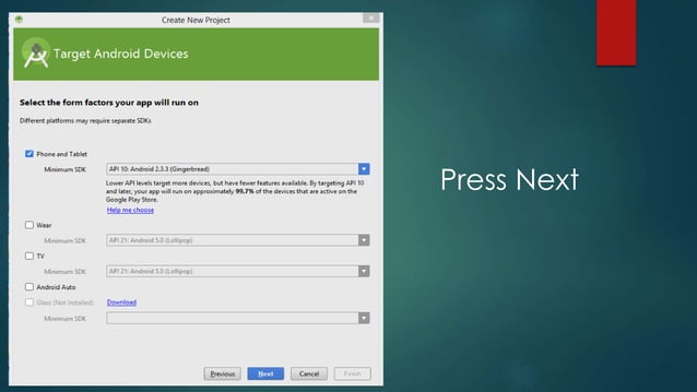 Android studio installation | PPTX