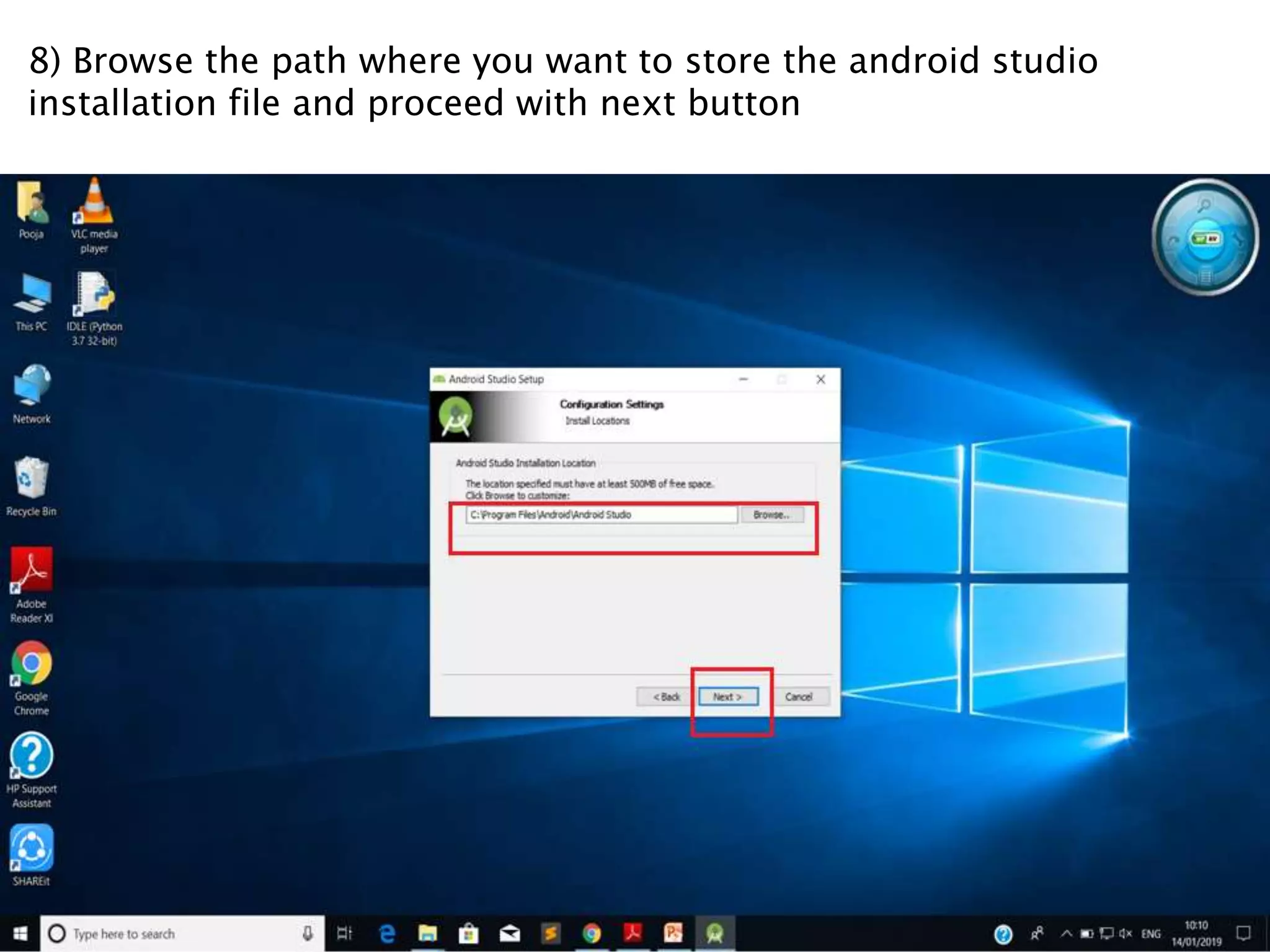Android studio installation | PPTX