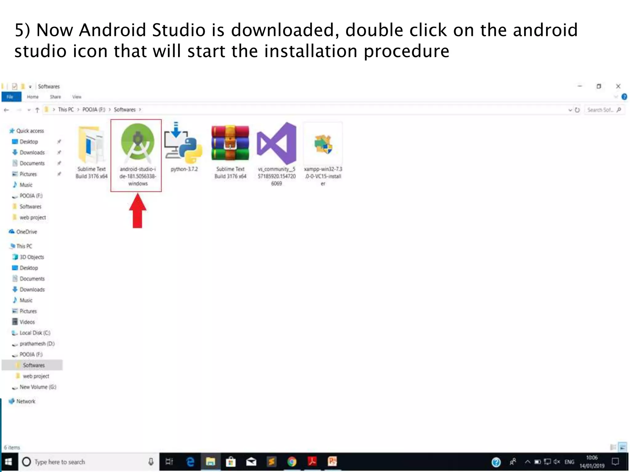 Android studio installation | PPTX