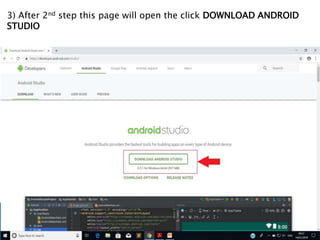 Android studio installation | PPTX
