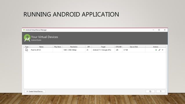Android Studio Overview | PPTX | Operating Systems | Computer Software ...