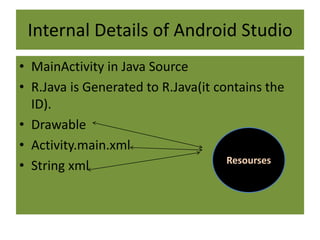 Android studio ppt | PPTX