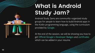 Android study jam session 1 | PDF