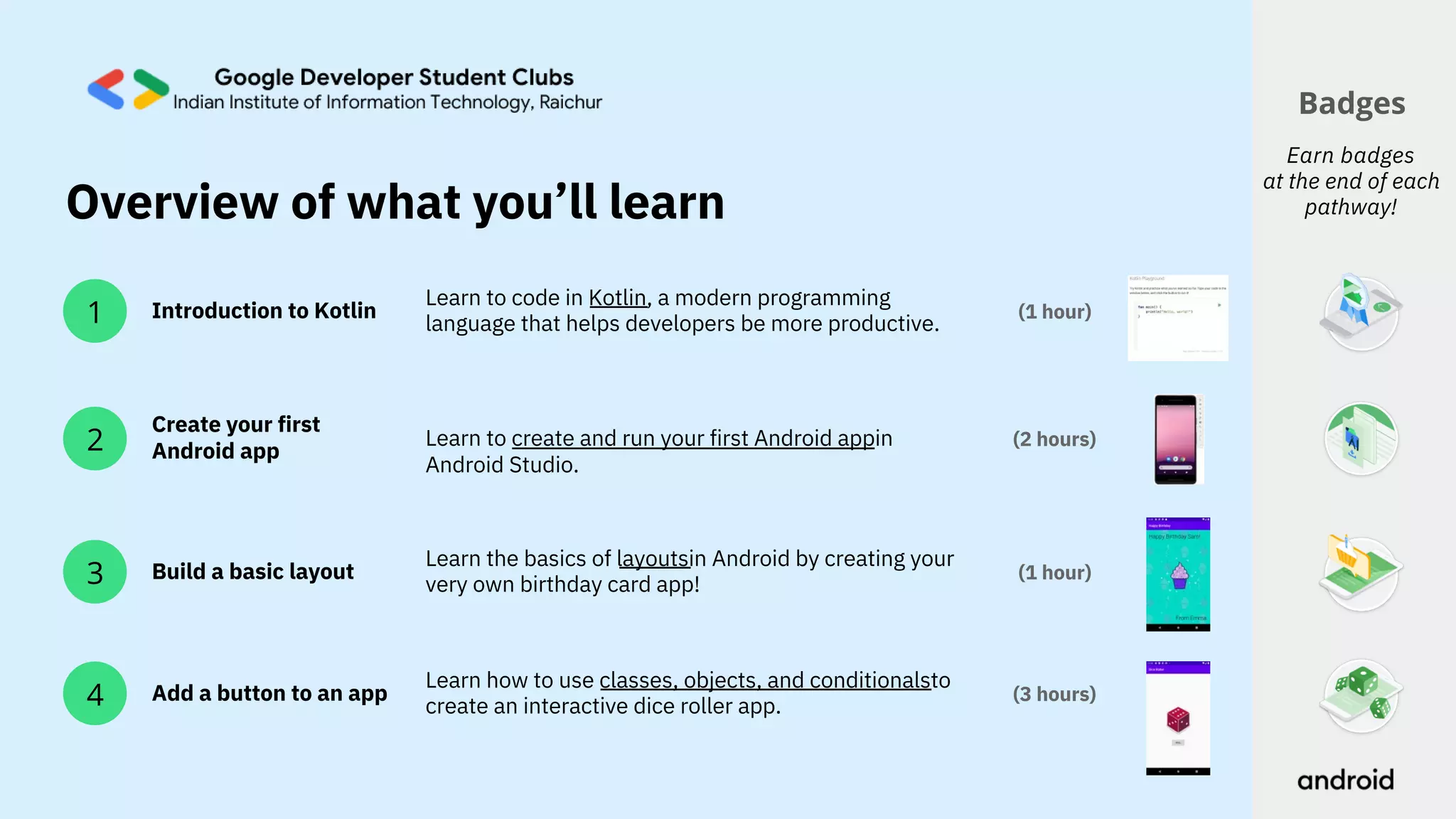 Android study jams | PPT