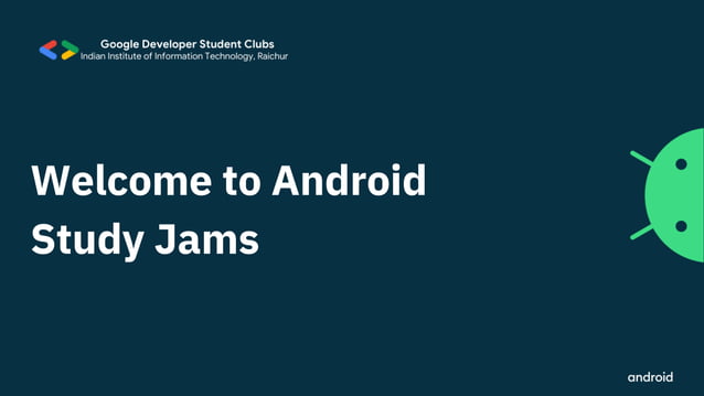 Android study jams | PPT