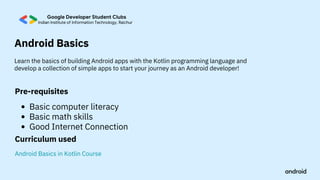 Android study jams | PPT
