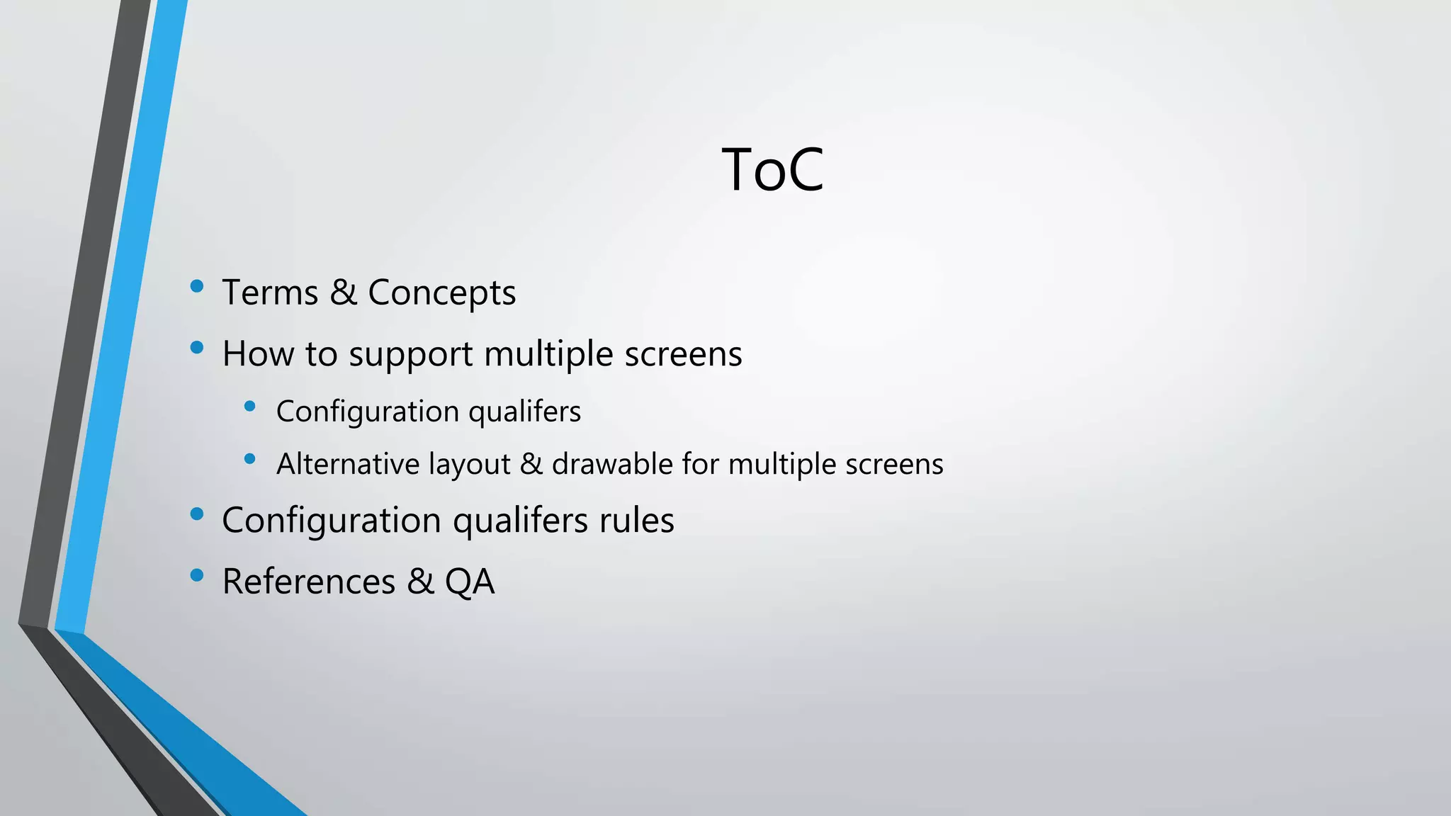 Android Supporting Multiple Screen Pptx Operating Systems Computer Software And Applications