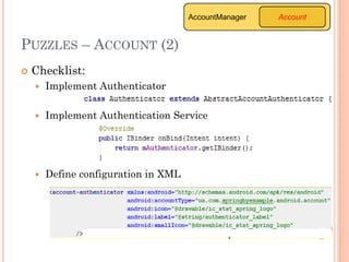 Android sync adapter | PPT