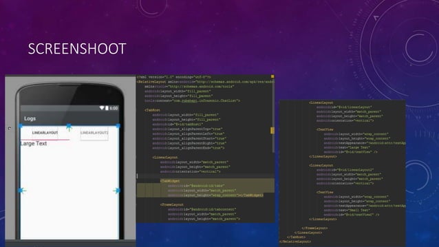 Android Tab Layout Simple Implementation Ppt