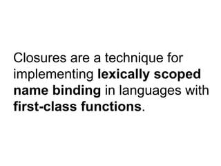 Android taipei 20160225 淺談closure | PPT