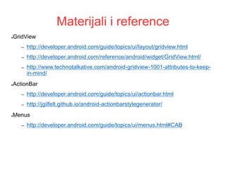 Infinum Android Talks #01 - GridView | PPT