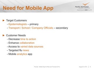 FluCast - Android Application to Forecast Flu | PPTX