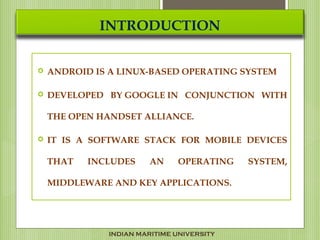 Android technology | PPT