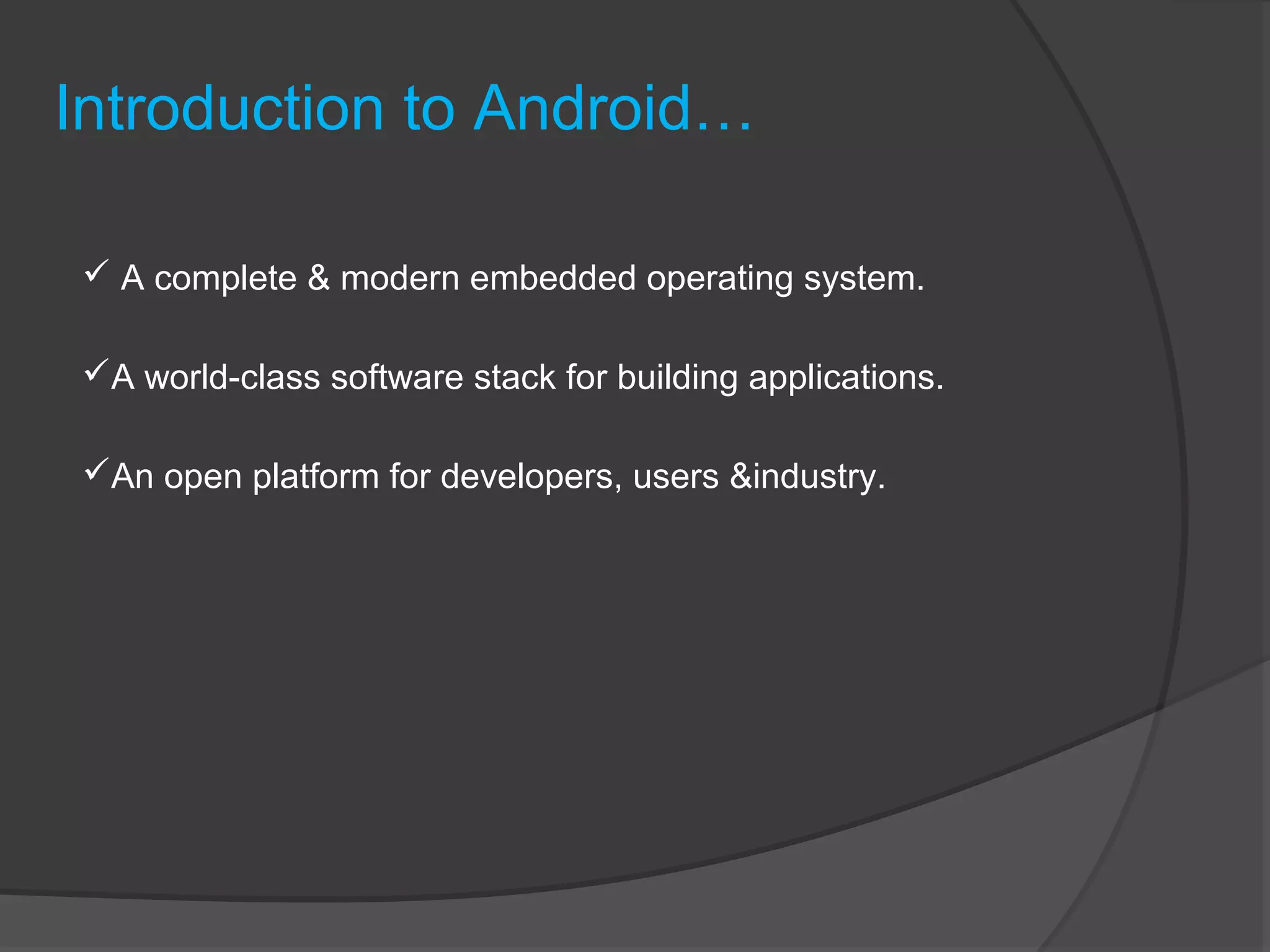 Android technology | PPT