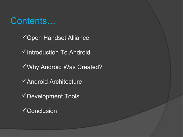 Android technology | PPT