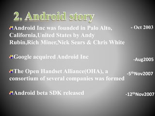 Android technology _seminar_ ppt | PPT