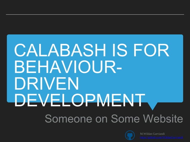 Android Testing Calabash Ppt