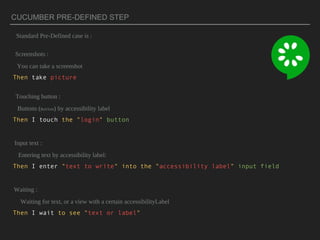 Android testing calabash | PPT