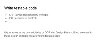 Android testing part i | PPT