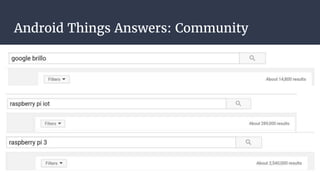 Android Things и Firebase | PPT