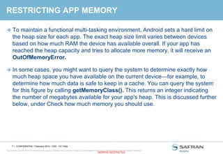 Android Code Optimization Techniques 2 | PPTX | Operating Systems | Computer Software and ...