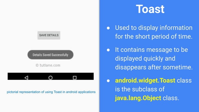 Android Toast.pdf | Free Download